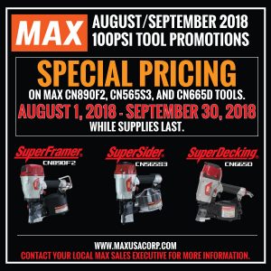 MAX USA August/September 2018 Tool Promo | Offer valid August 1 ...